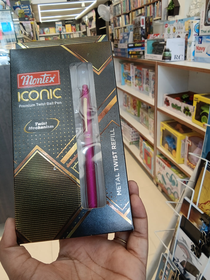 Montex iconic premium twist ball pen – NEW BOOK WORLD